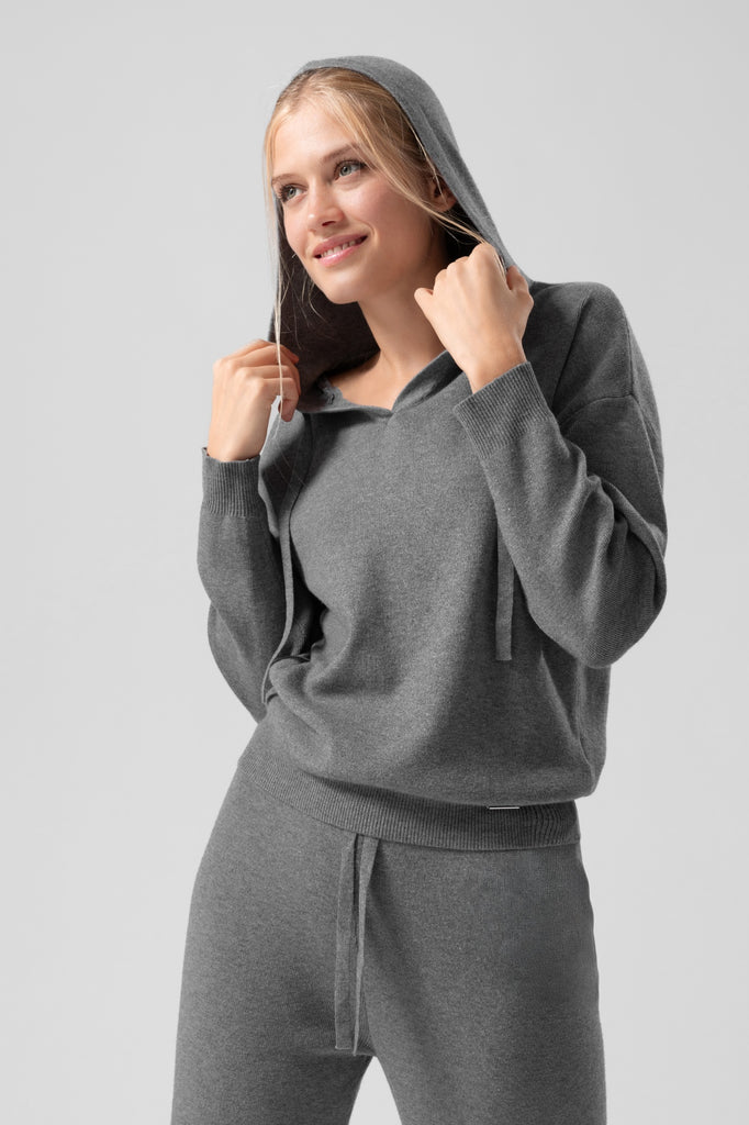 Knitted hoodie Meryl – Navigation